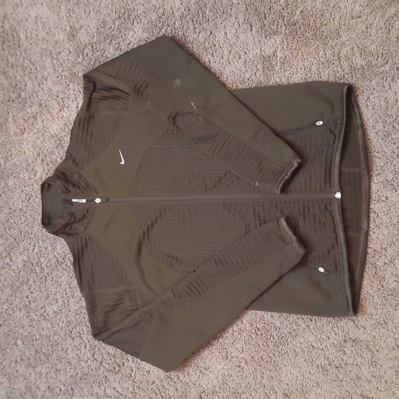 Nike | Jackets & Coats | Vintage Nike Fit Therma Fleece Full Zip Track ...